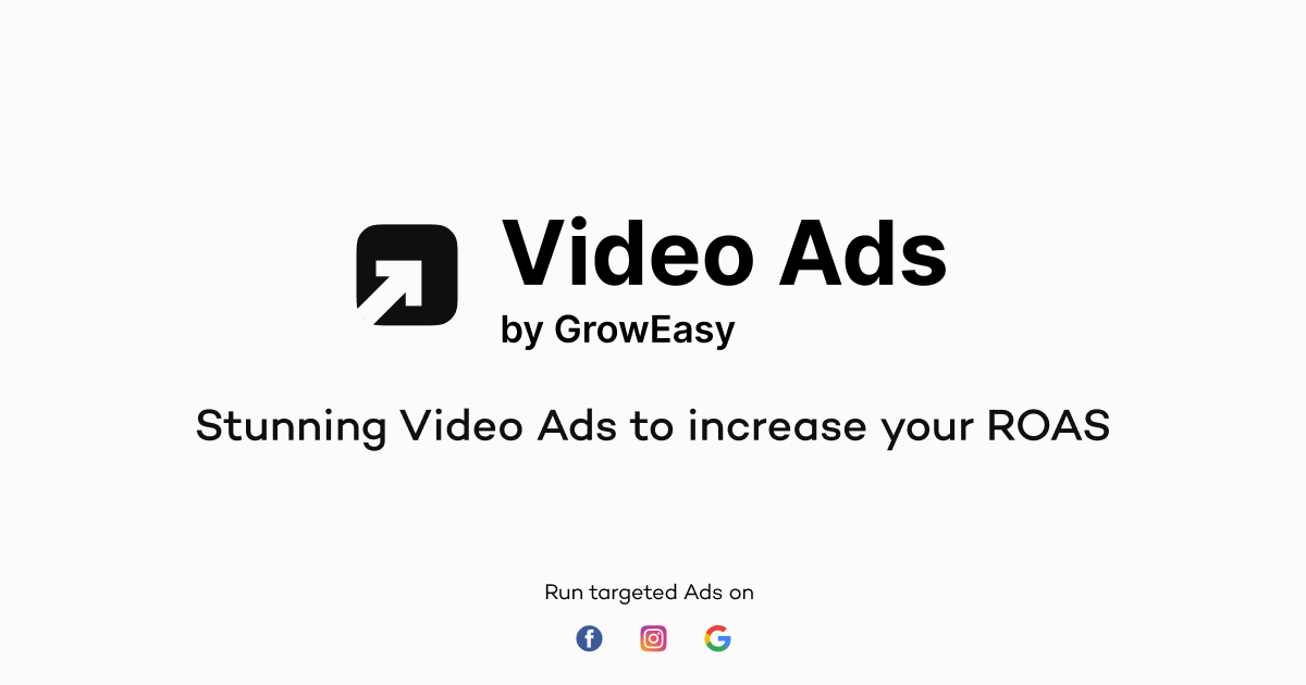 Social Media Video Ad Generation | GrowEasy